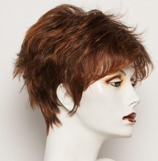 Silver White Layer Women Short Hair Topper Wiglets